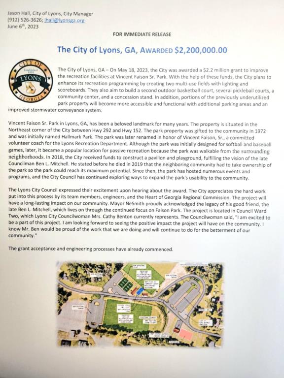 Lyons, Ga – Official City Website