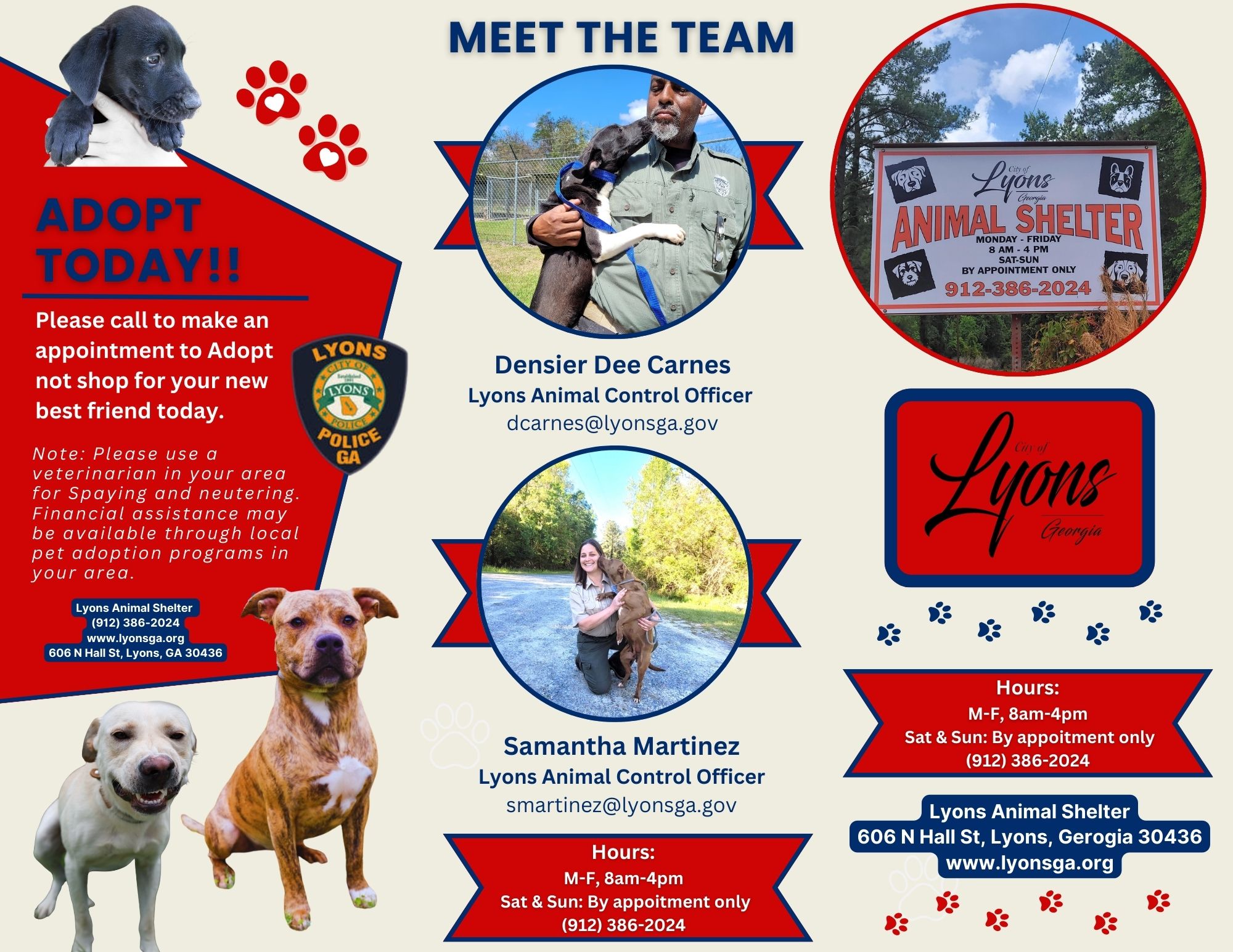 Animal Shelter – Lyons, Ga